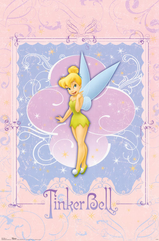 Cartoon Tinkerbell Pixie Dust Poster Lc2c Midwest Posters