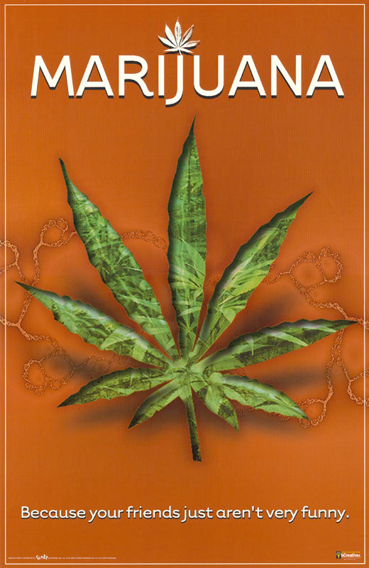 MJ - MARIJUANA - POSTER ST2 – Midwest Posters