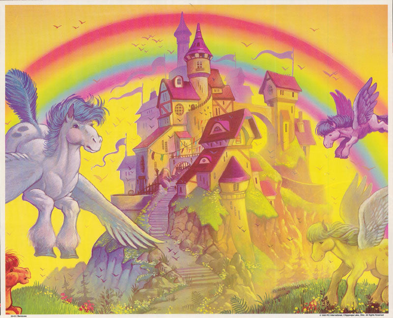 CARTOON - RAINBOWS (ponies) - 29-611 POSTER LC7F – Midwest Posters