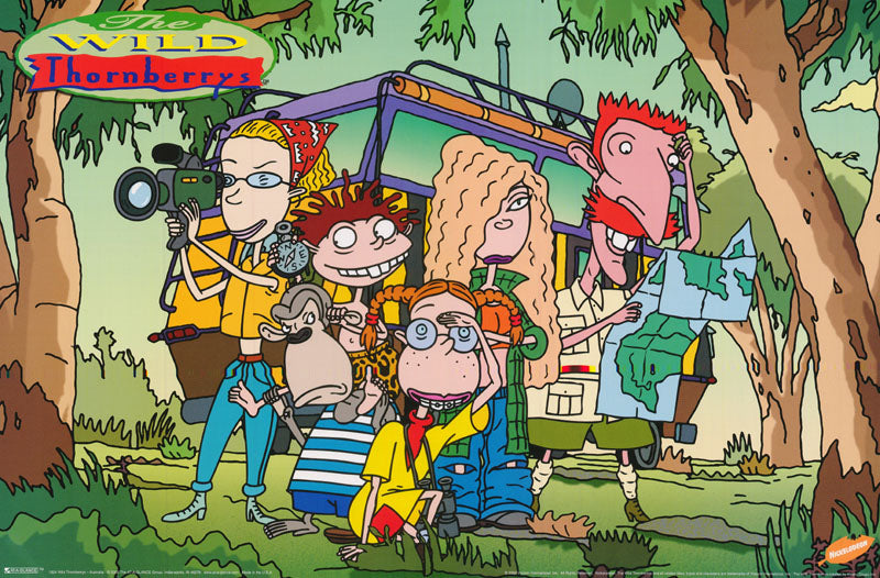 CARTOON - WILD THORNBERRYS - POSTER RC2D – Midwest Posters