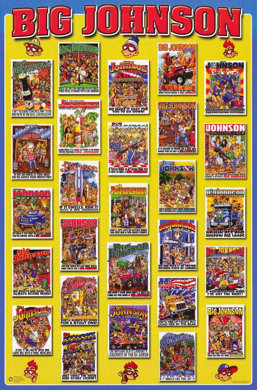COMICAL-ADULT - BIG JOHNSON - POSTER RC7M – Midwest Posters