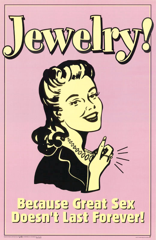 COMICAL - JEWELRY - POSTER RC50F – Midwest Posters