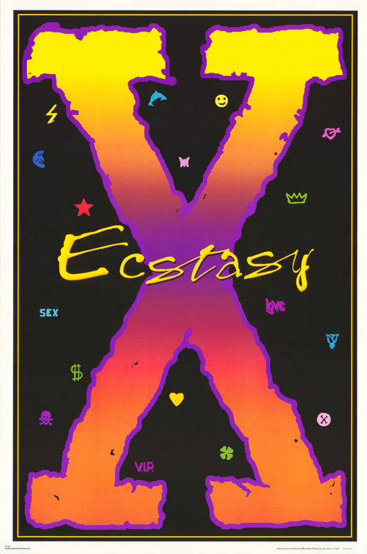 ECSTASY - POSTER RC4E – Midwest Posters