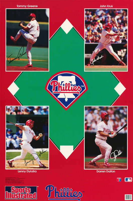 MLB - PHIL. PHILLIES MONTAGE - POSTER LC2i – Midwest Posters