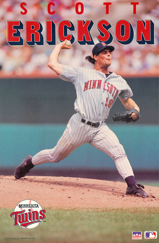 MLB - SCOTT ERICKSON - POSTER LW26N – Midwest Posters
