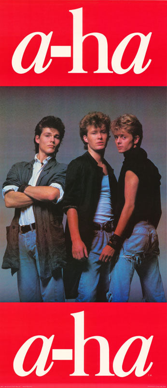 A-HA POSTER – Midwest Posters
