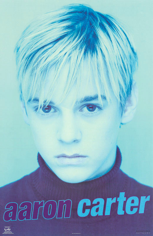 MUSIC - AARON CARTER-BLUE - POSTER LW23F – Midwest Posters