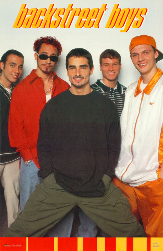 MUSIC - BACKSTREET BOYS - POSTER RW4G – Midwest Posters