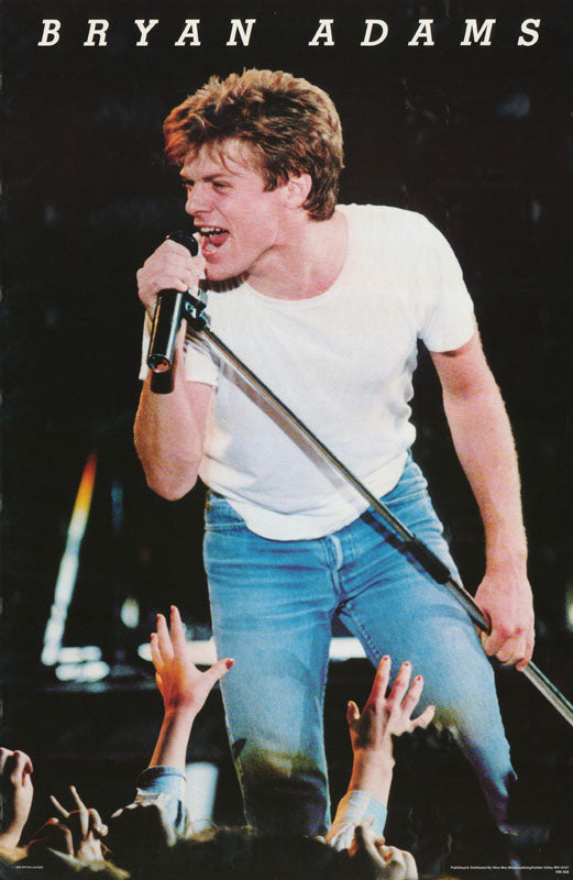 MUSIC - BRYAN ADAMS - NMA58 RC2D – Midwest Posters
