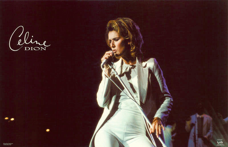 CELINE DION POSTER – Midwest Posters