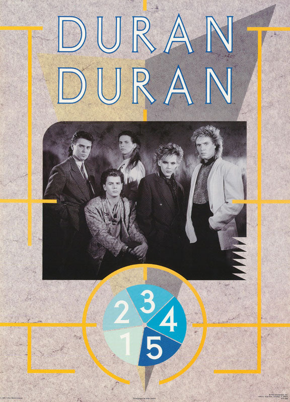 MUSIC - DURAN DURAN -- POSTER LW31M – Midwest Posters