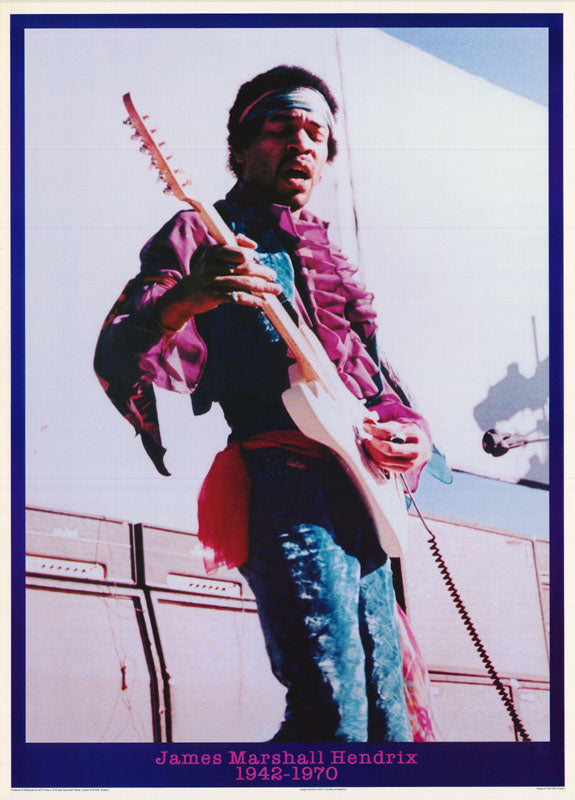 JAMES MARSHALL HENDRIX POSTER – Midwest Posters