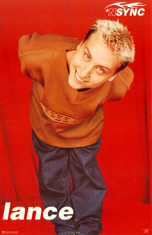 NSYNC LANCE POSTER – Midwest Posters