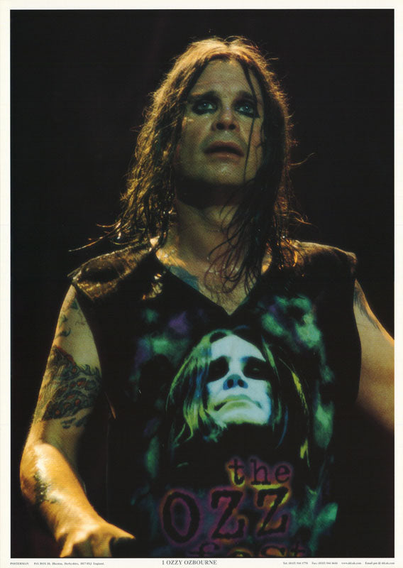 MUSIC - OZZY OSBOURNE - POSTERMAN - POSTER RW14D – Midwest Posters