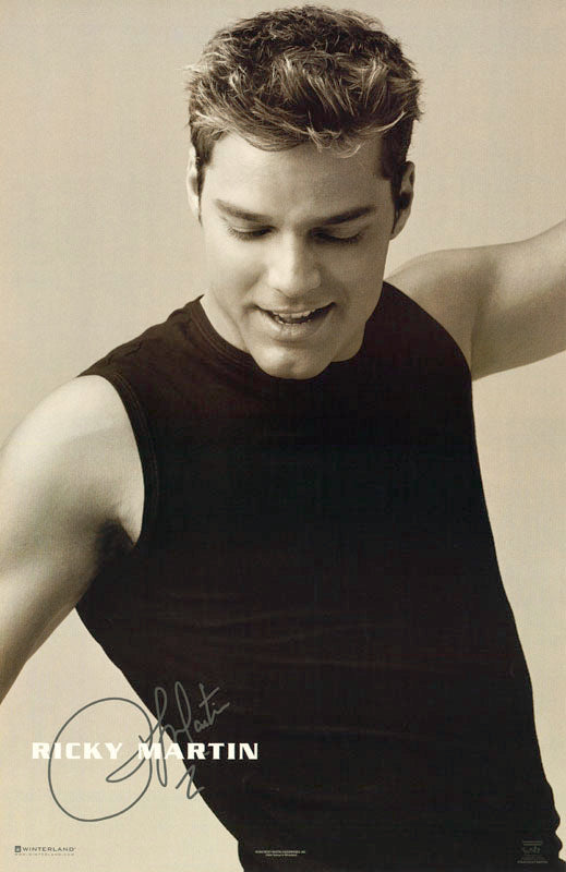RICKY MARTIN POSTER – Midwest Posters