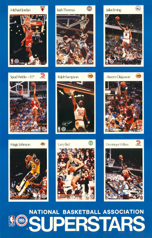 NBA - SUPERSTARS - POSTER RW15T – Midwest Posters