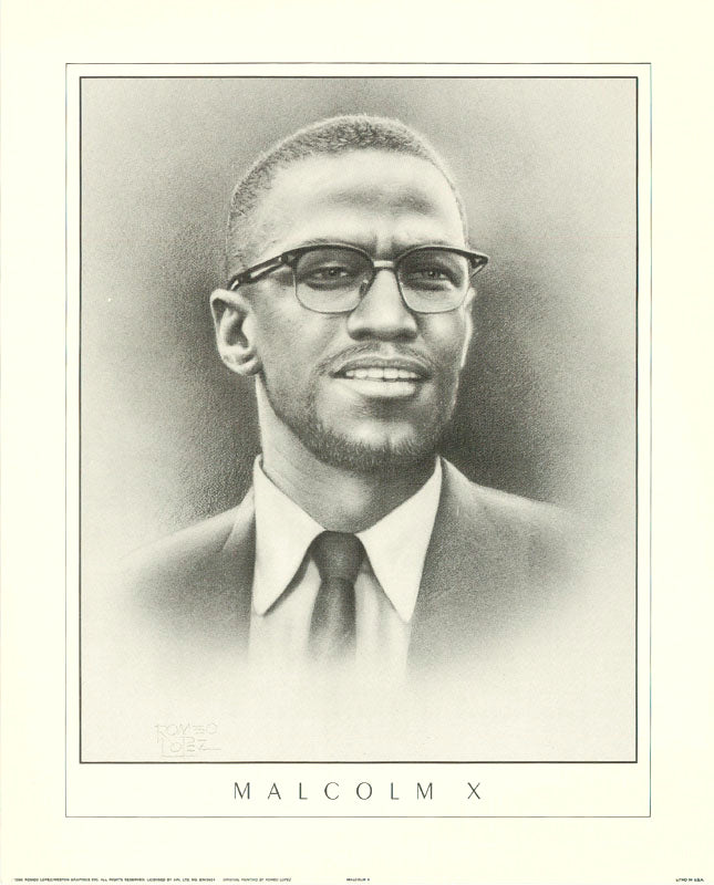 POLITICAL - MALCOLM X -- EW-POSTER RW14K-R – Midwest Posters