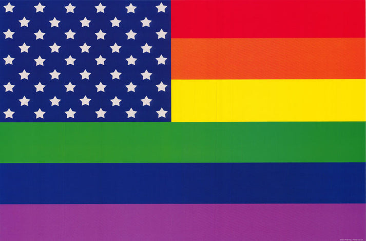 PRIDE FLAG - POSTERLC10N – Midwest Posters