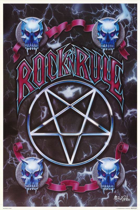 ROCK 'N RULE -POSTER LW21A – Midwest Posters