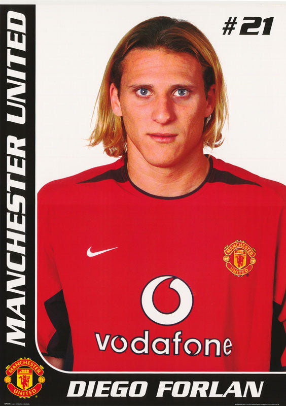SOCCER - DIEGO FORLAN - POSTER RW8P – Midwest Posters