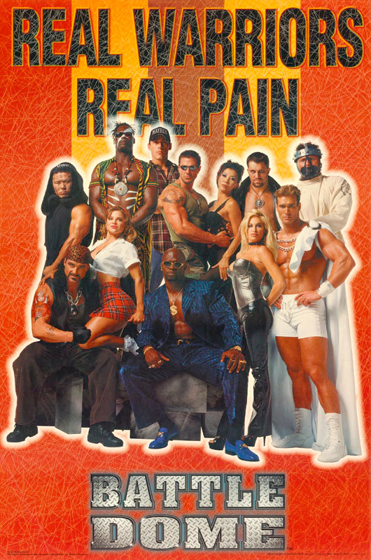 T.V. - BATTLE DOME - POSTER RC10-O – Midwest Posters