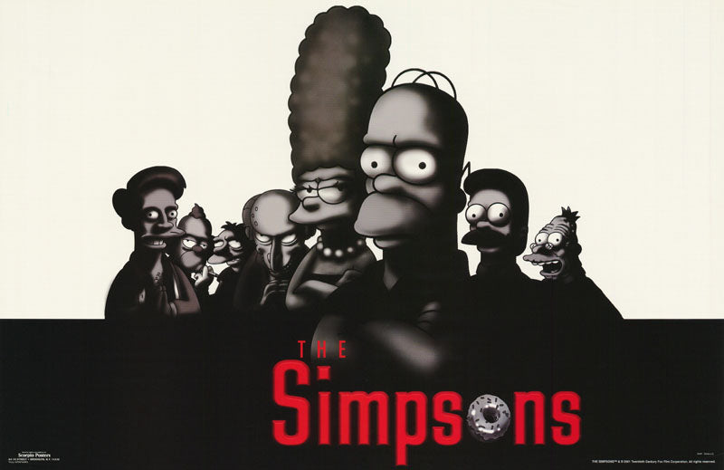 T.V. CARTOON - THE SIMPSONS - POSTER RW3G – Midwest Posters