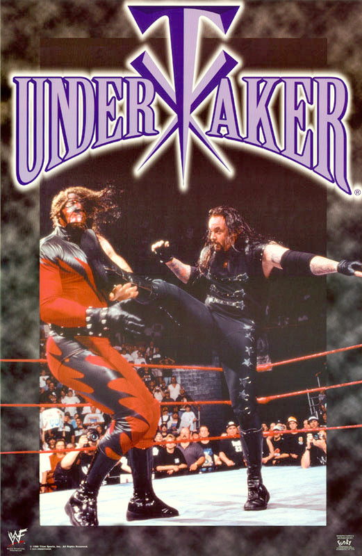 WRESTLING UNDERTAKER POSTER – Midwest Posters